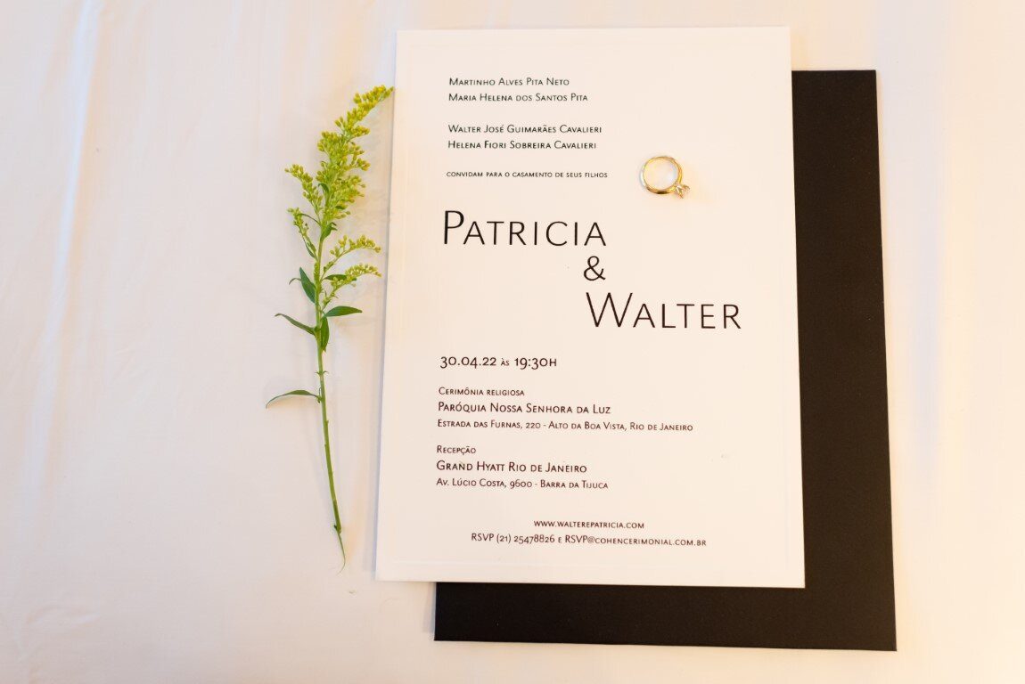 O que você precisa escrever no convite de casamento - IC O que você precisa escrever no convite de casamento - IC